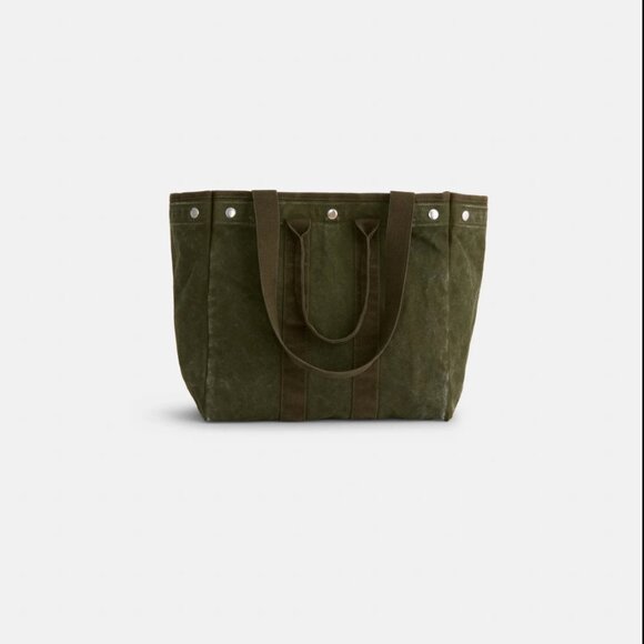 Alex Mill | Bags | Alex Mill The Perfect Weekday Tote Military Olive Os ...